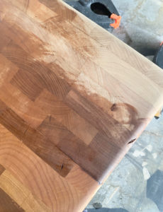 How To Restore Butcher Block Easily - My Creative Days