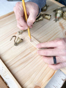 DIY Bell Christmas Tree Display - My Creative Days