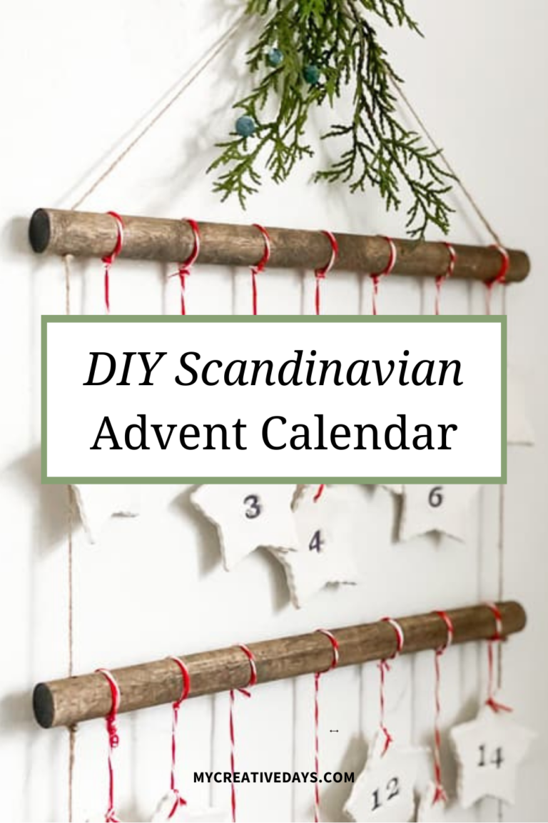 DIY Scandinavian Advent Calendar - My Creative Days