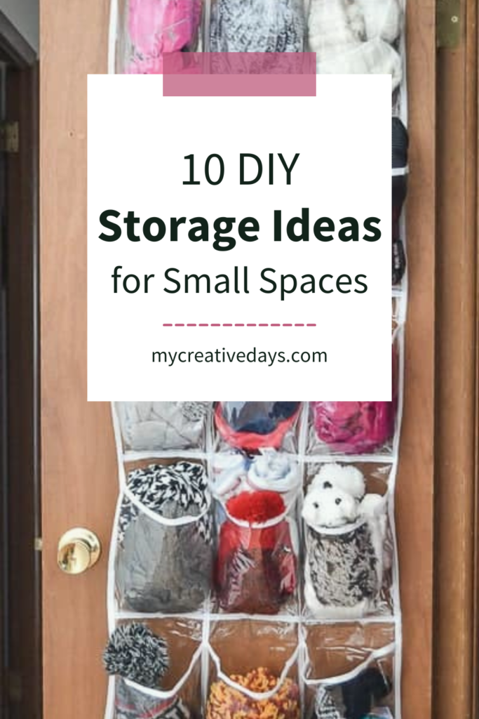 10 DIY Storage Ideas for Small Spaces - My Creative Days