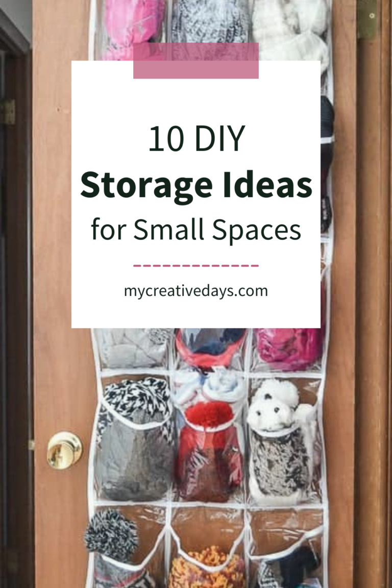 10 DIY Storage Ideas for Small Spaces - My Creative Days
