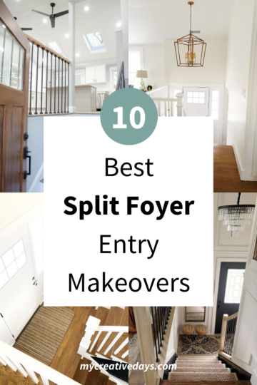 10 Best Split Foyer Entry Makeovers - My Creative Days