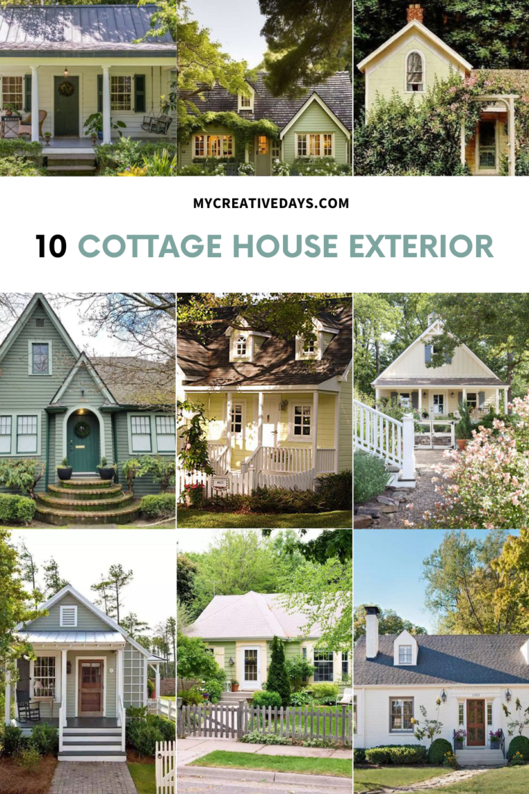 Cottage House Exteriors To Inspire You - My Creative Days