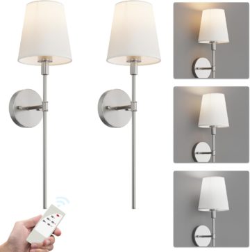 The Best Battery Operated Sconces - My Creative Days