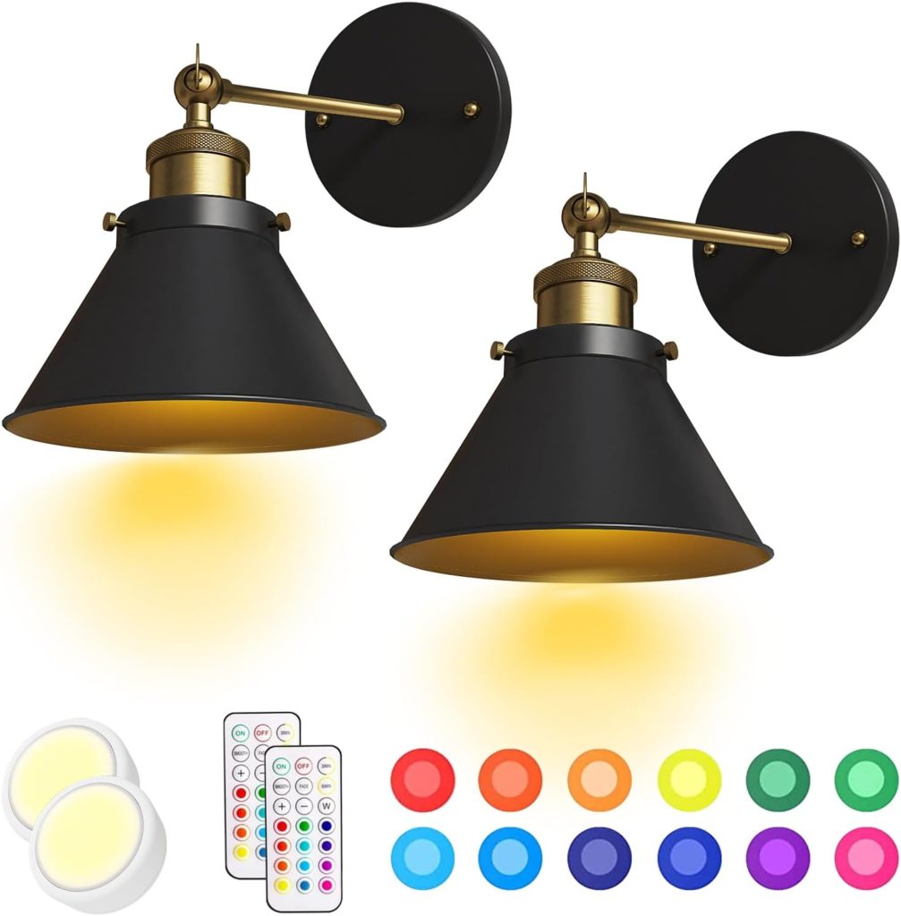 The Best Battery Operated Sconces - My Creative Days