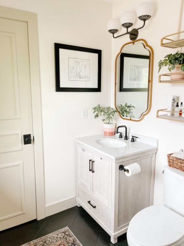 15 Small Bathroom Makeovers To Inspire Your Project - My Creative Days