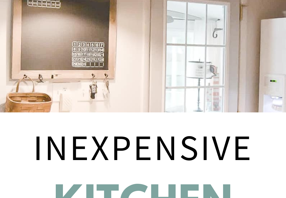 Inexpensive Kitchen Upgrades - My Creative Days
