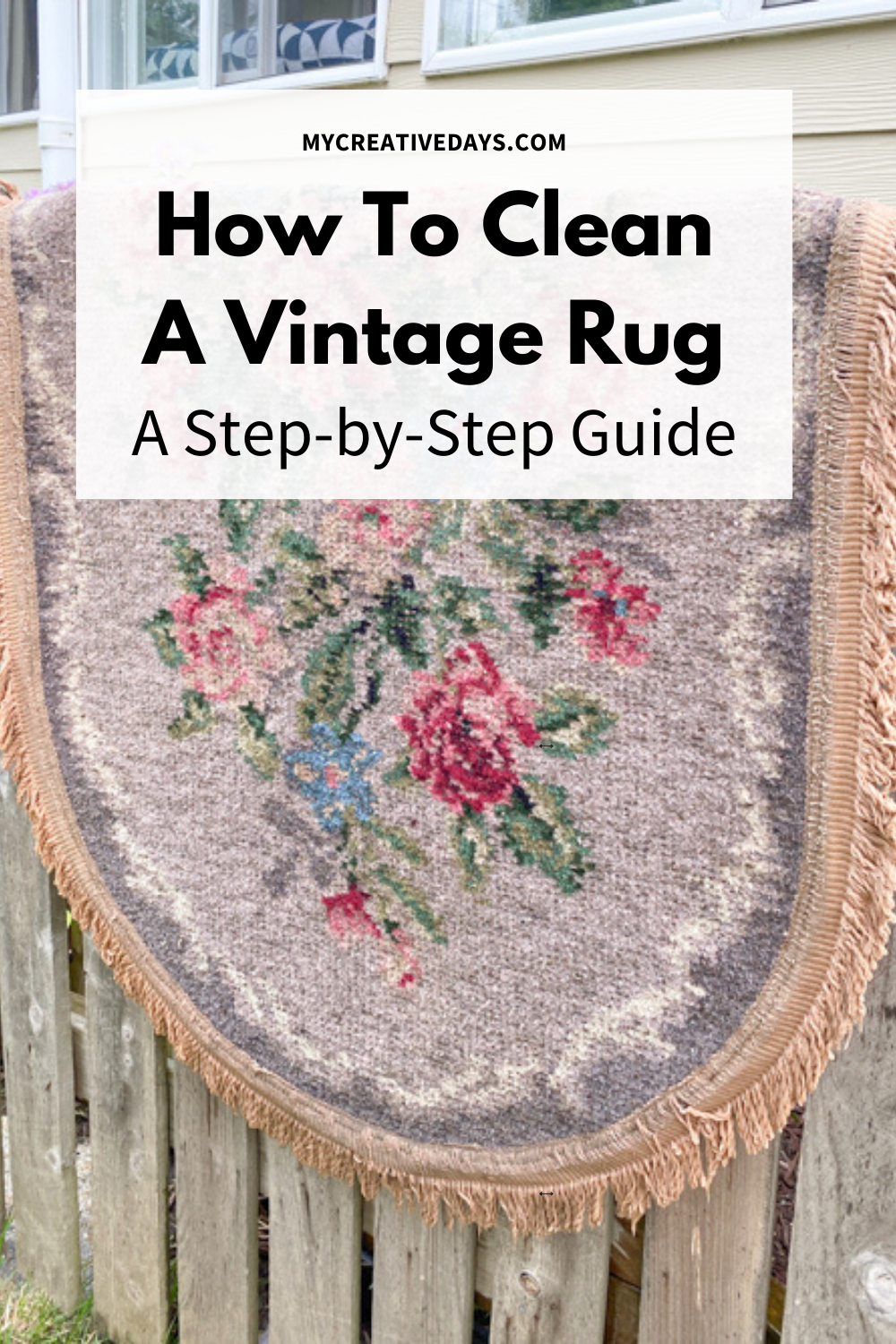 How to Clean a Vintage Rug: A Step-by-Step Guide - My Creative Days