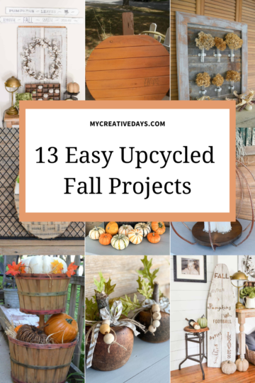 Upcycled Fall Projects for Festive Decor - My Creative Days