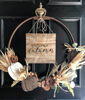 Upcycled Fall Projects for Festive Decor - My Creative Days