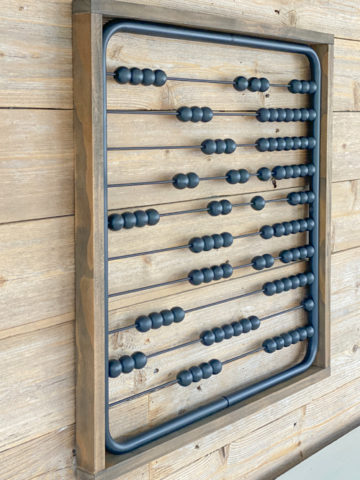 DIY Abacus Wall Art - My Creative Days