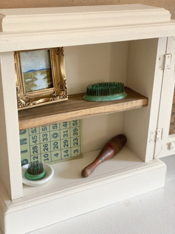 Repurposed Clock Cabinet - My Creative Days