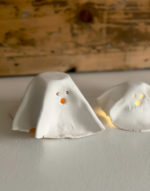 DIY Clay Tea Light Ghosts: Easy & Adorable Halloween Decor! - My ...