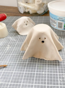 DIY Clay Tea Light Ghosts: Easy & Adorable Halloween Decor! - My ...