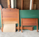 DIY Vintage Bed Frame Bench Transformation - My Creative Days