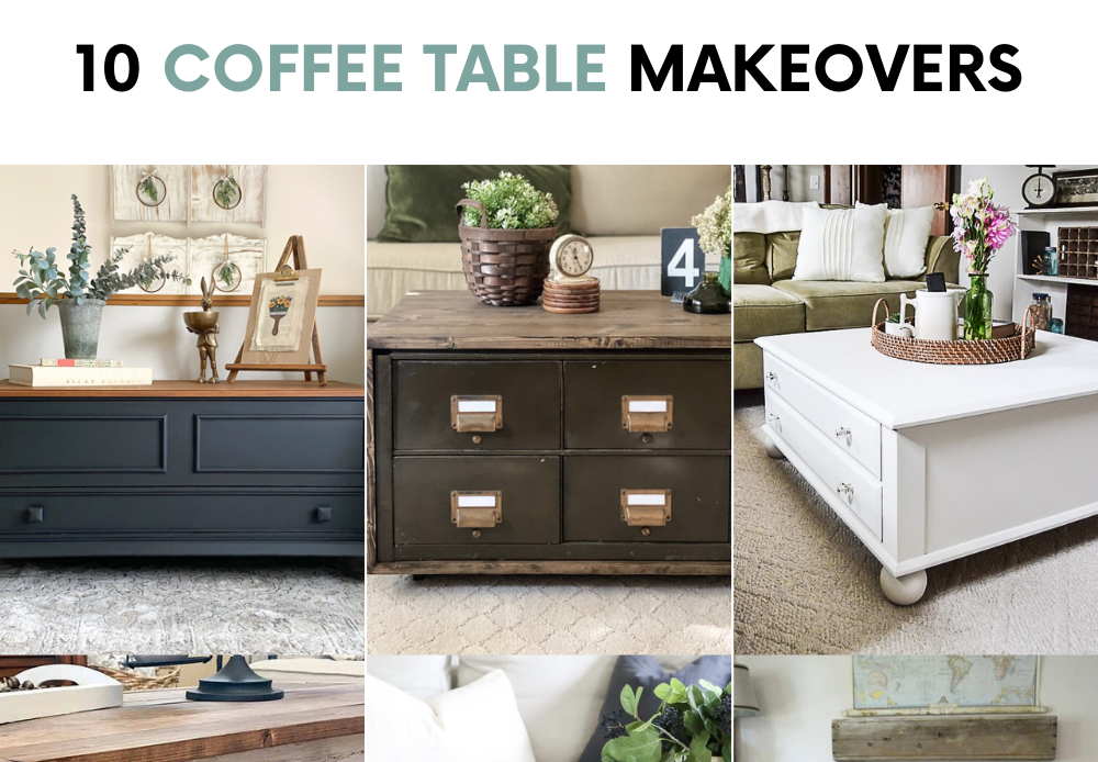 10 Coffee Table Makeovers That Will Inspire You - My Creative Days