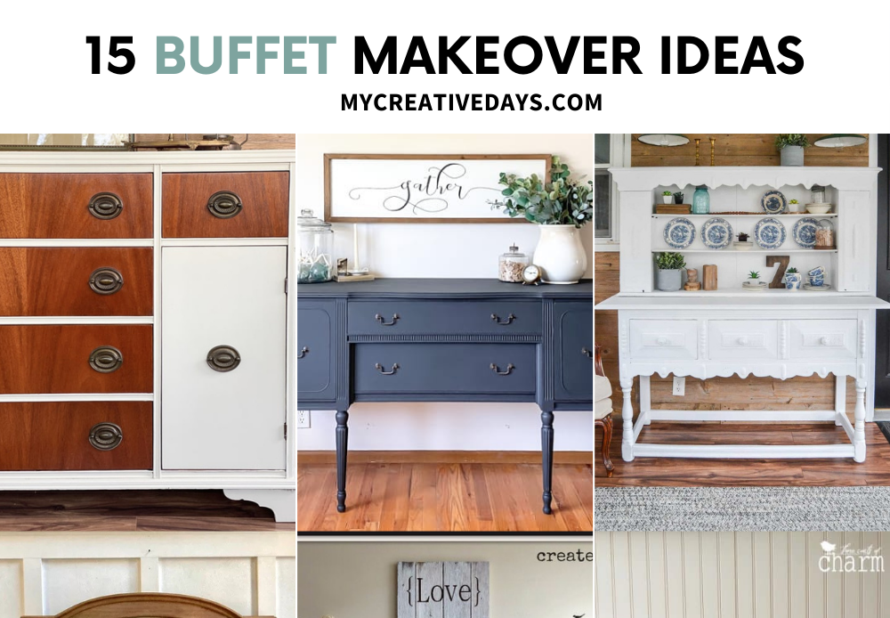 Buffet Makeovers: 15 Gorgeous Transformations You’ll Love - My Creative Days