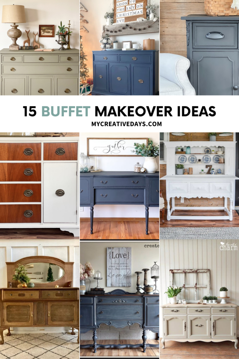 Buffet Makeovers: 15 Gorgeous Transformations You’ll Love - My Creative Days