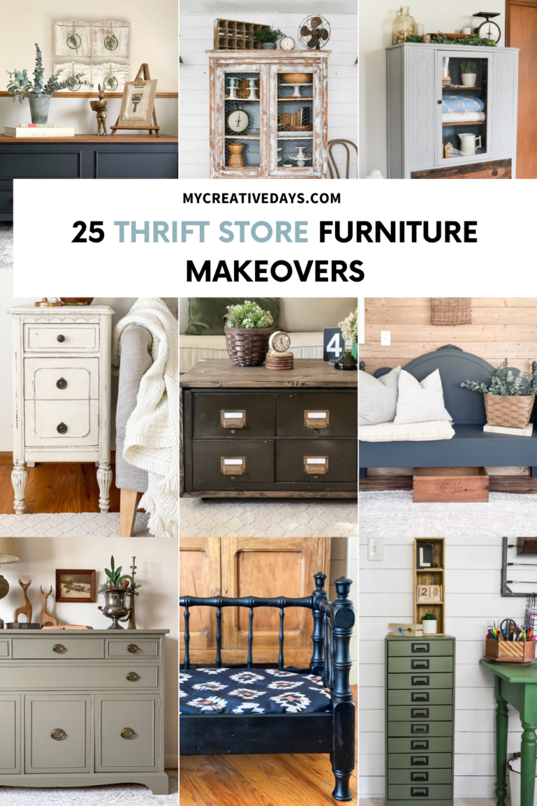 Thrift Store Furniture Makeovers: 25 Stunning Transformations You Need ...