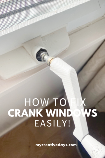 Crank Window Handle Repair: Simple Solution for Broken Cranks - My ...