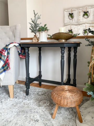 Antique Side Table Makeover DIY - My Creative Days