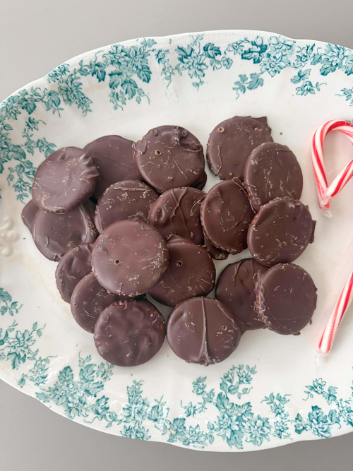 Chocolate Mint Cookies – Only 2 Ingredients! - My Creative Days