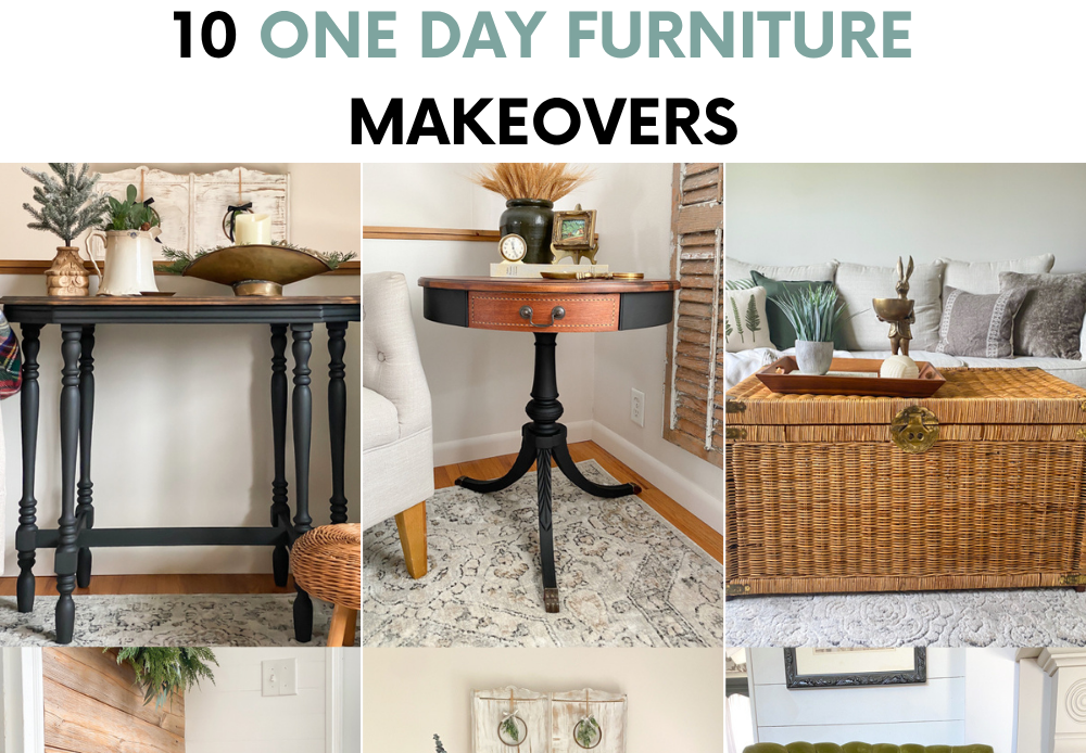 One Day Furniture Flips: 10 Projects You Can Finish Fast - My Creative Days