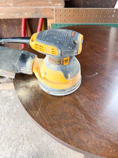 Vintage Table Makeover In Black - My Creative Days